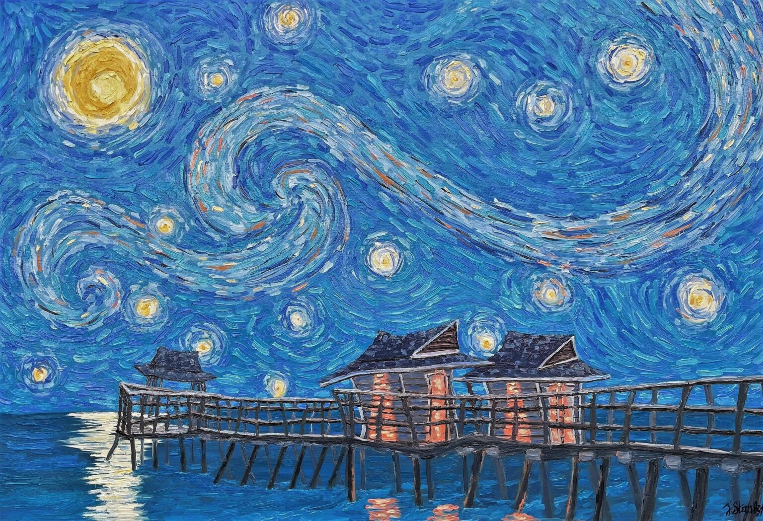 Joy Stanley’s paintings are whimsical yet historical - East West Fine Art