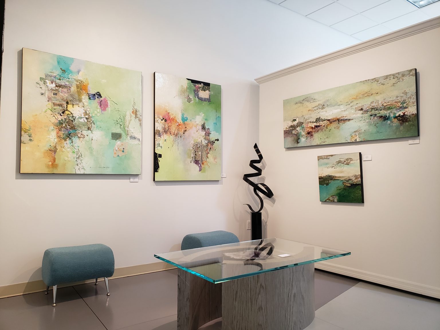 The Art of Fusion: Paintings by American artist Joanne Miller Rafferty ...